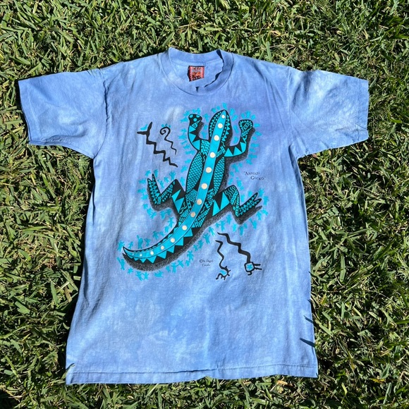 dagoli | Shirts | Vintage Dagoli Blue Mens L 9s Ancient Cave Art ...